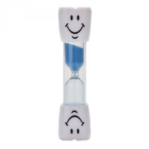 Timglas med Smile Blå 2 minuter - Tandshopen