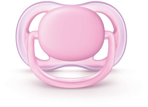 Philips Avent Ultra Air-Napp 0-6 mån Rosa/Ljusrosa
