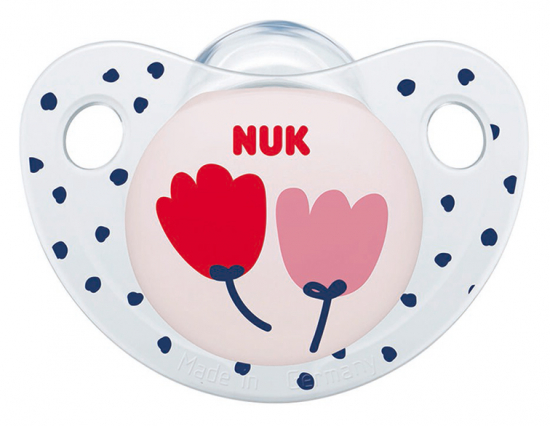 NUK Napp Trendline Rosa 6-18 mån