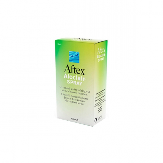 Aftex spray 15ml mot munblåsor - Tandshopen